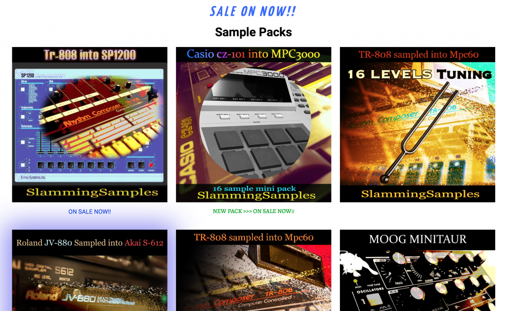 SALE ON NOW!! – SlammingSamples